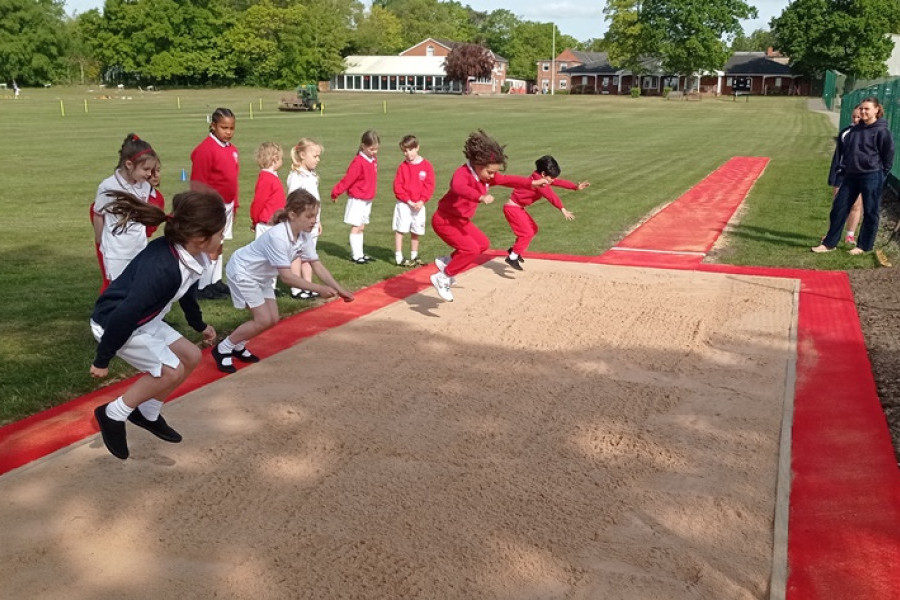 New Long Jump for St Hugh’s | St. Hugh's School