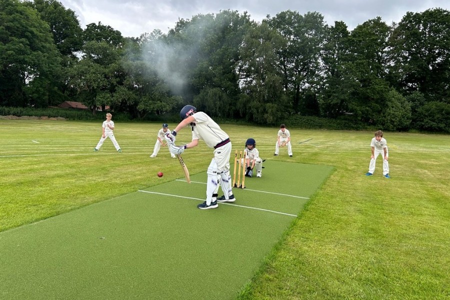 New Cricket Pitch Open | St. Hugh's School